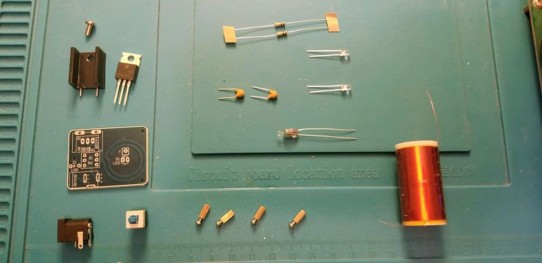 Mini Tesla Coil Kit (Making) - arantius.com